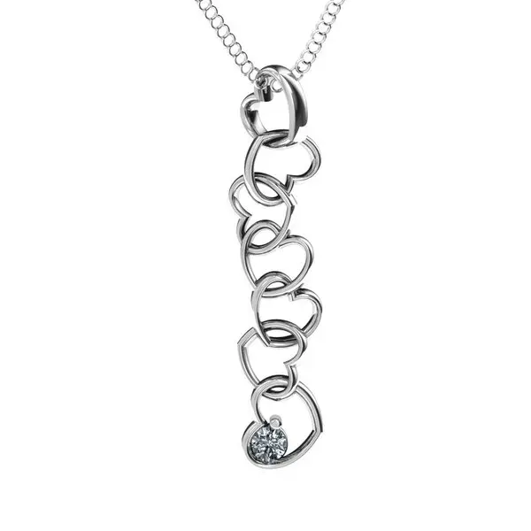 Jewlr Falling In Love Pendant