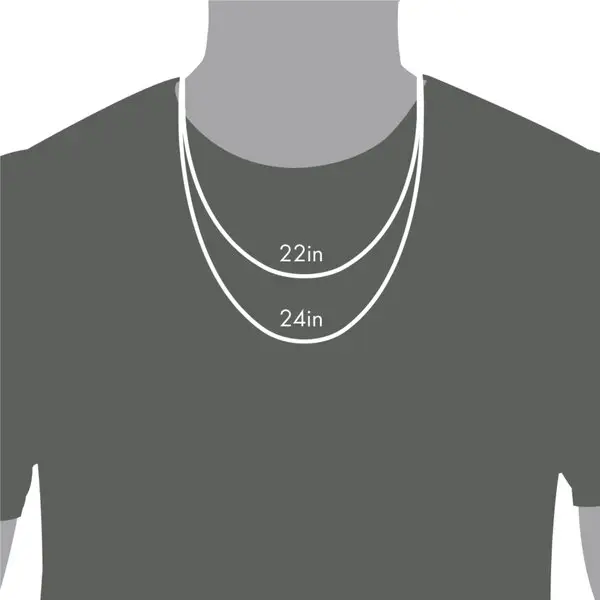 Jewlr Engravable Compass Necklace With Gemstone