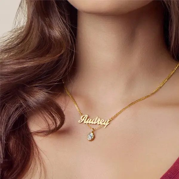 Jewlr Personalized Name Necklace