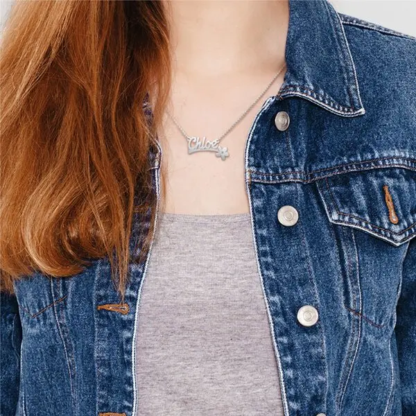 Jewlr Stylized Name Necklace