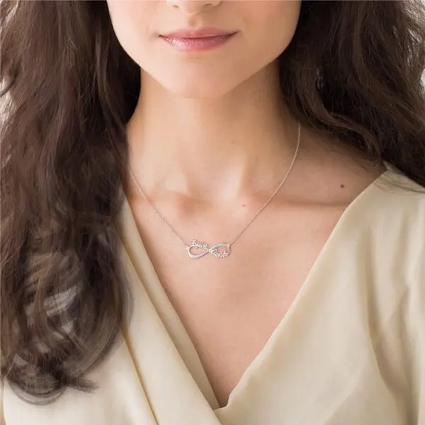 Jewlr Infinite Love Name Necklace