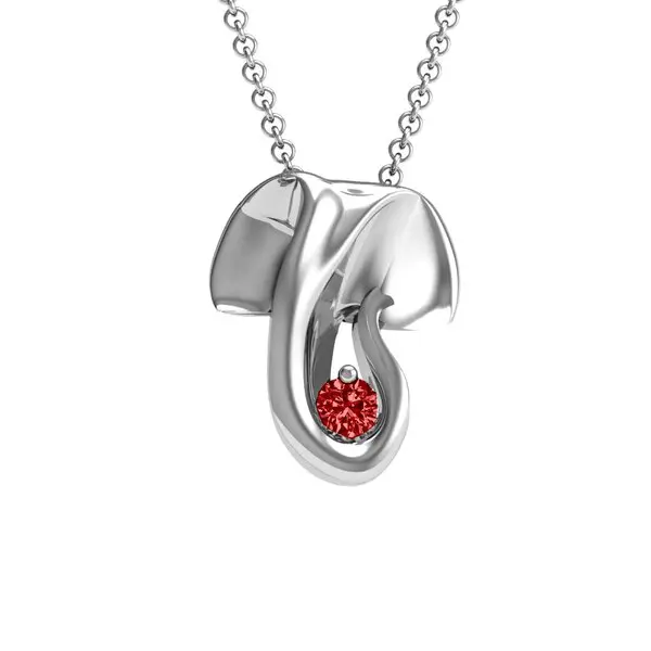 Jewlr Ganesh Yoga Pendant