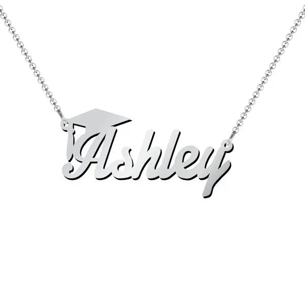 Jewlr Graduation Name Necklace