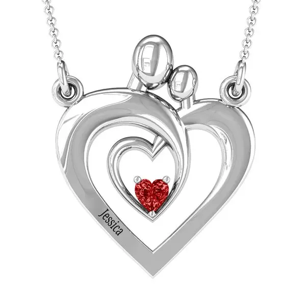 Jewlr Unconditional Love Family Pendant