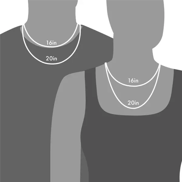 Jewlr Personalized Name Necklace With Figaro Chain