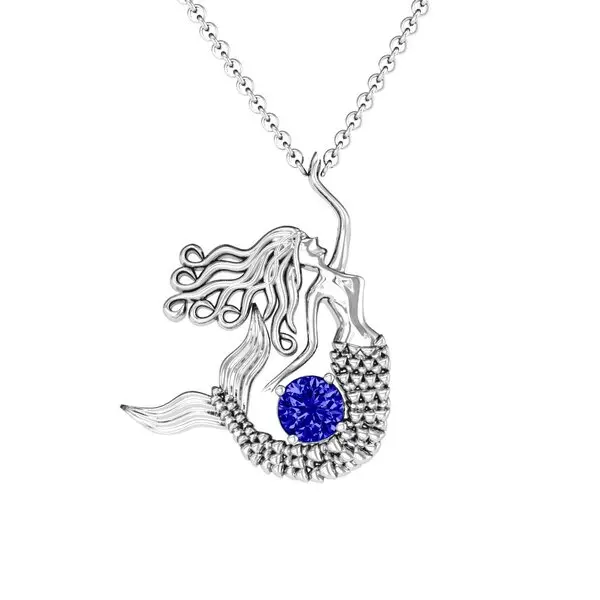 Jewlr Majestic Mermaid Necklace