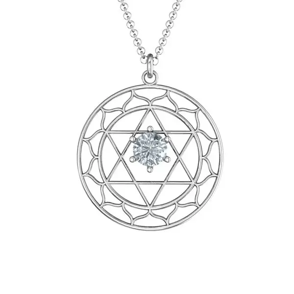 Jewlr Heart Chakra Pendant