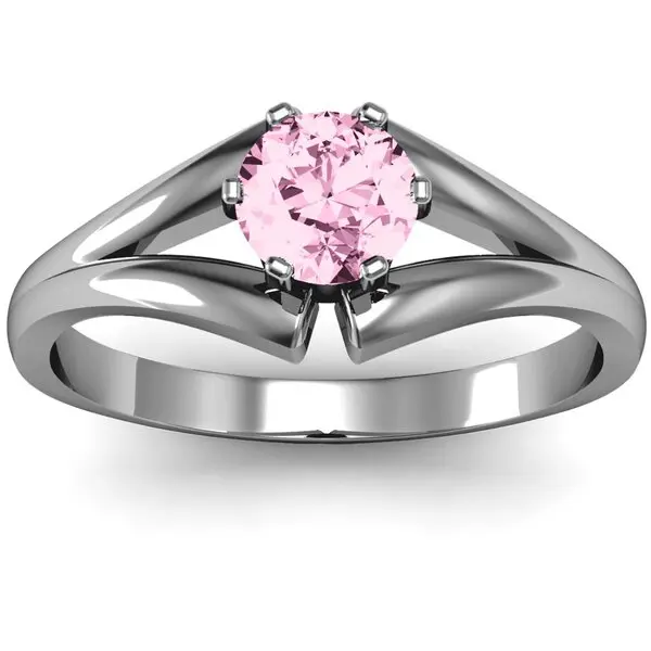 Jewlr Solitaire Split Shank Ring