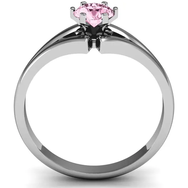 Jewlr Solitaire Split Shank Ring