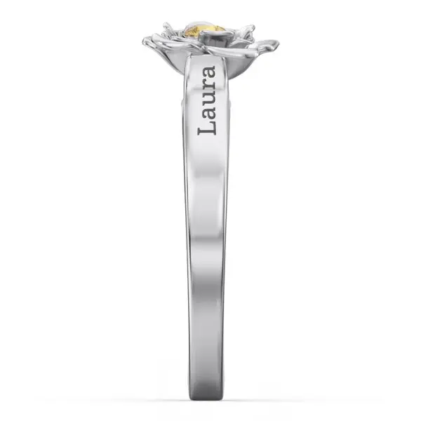 Jewlr Flourish Rose Ring