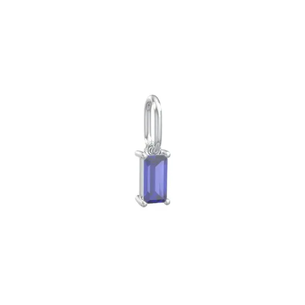 Jewlr Baguette Gemstone Charm