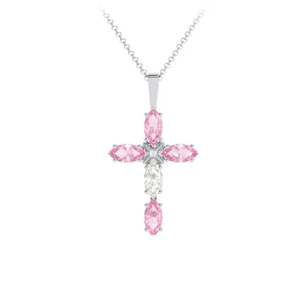 Jewlr Marquise Cross Pendant