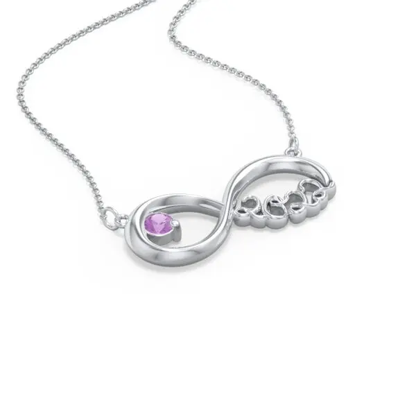 Jewlr 2022 Graduation Infinity Pendant With Gemstone