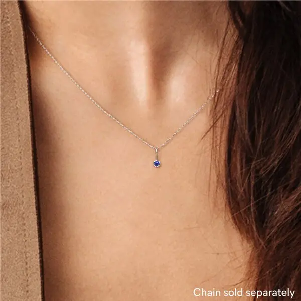 Jewlr Bezel-set Round Cut Charm