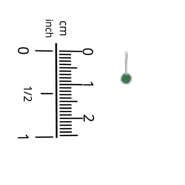 Jewlr Bezel-set Round Cut Charm