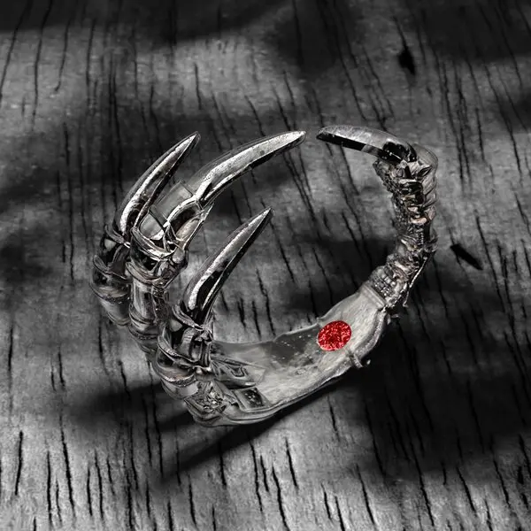Jewlr Carmilla Claw Ring With Hidden Gemstone