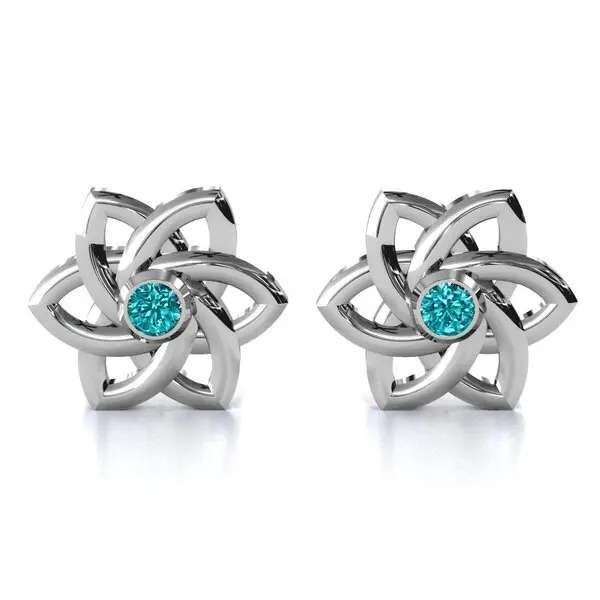 Jewlr Celtic Star Earrings
