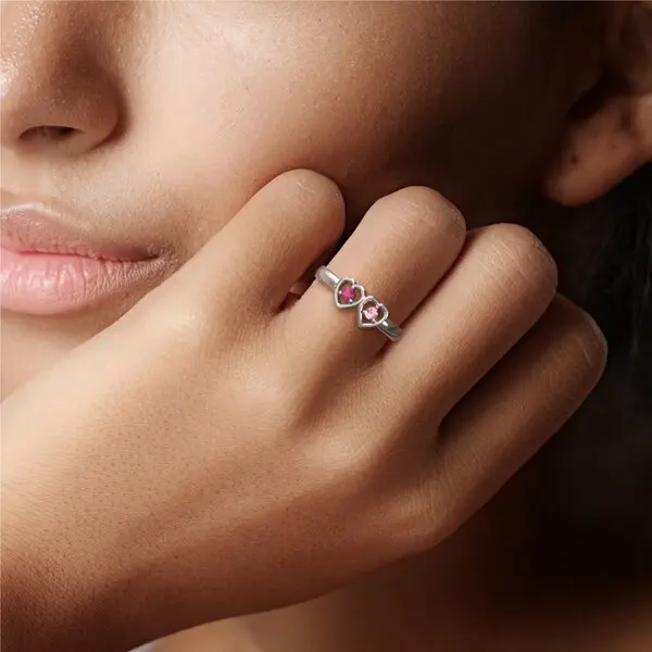 Jewlr Kissing Hearts Ring
