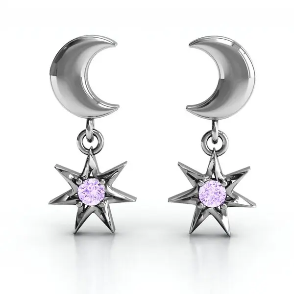 Jewlr Lights In The Night" Dangling Earrings