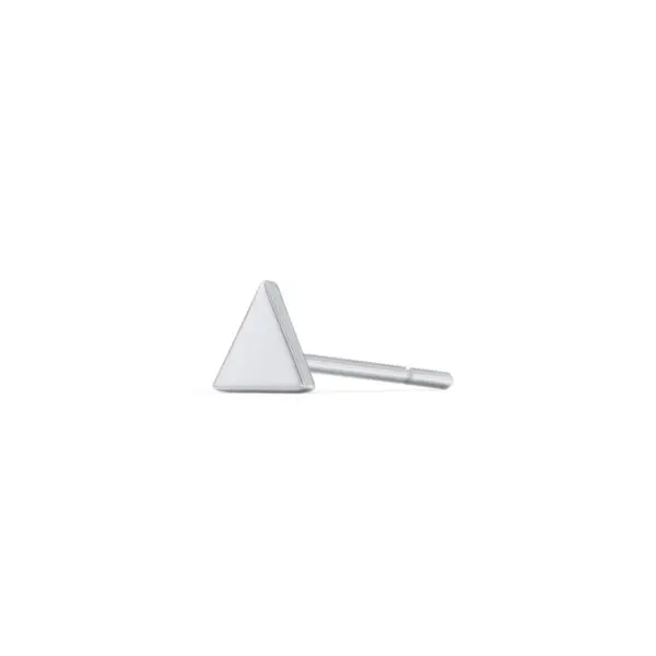 Jewlr Triangle Shape Single Stud