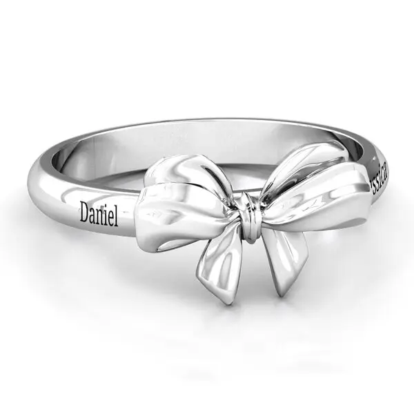 Jewlr Papillon Bow Ring