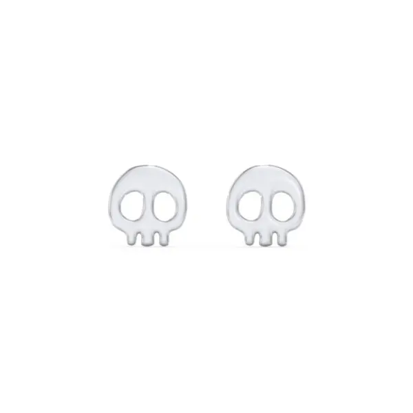 Jewlr Skull Stud Earrings