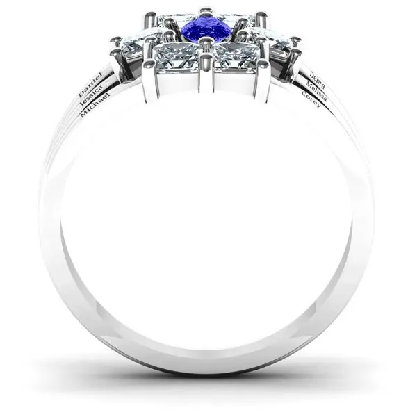 Jewlr Charlotte Center Marquise And Princess Ring