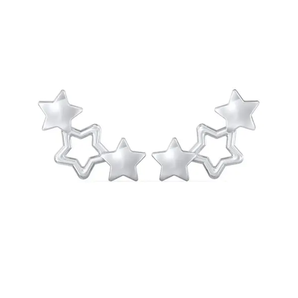 Jewlr Cluster Star Earrings