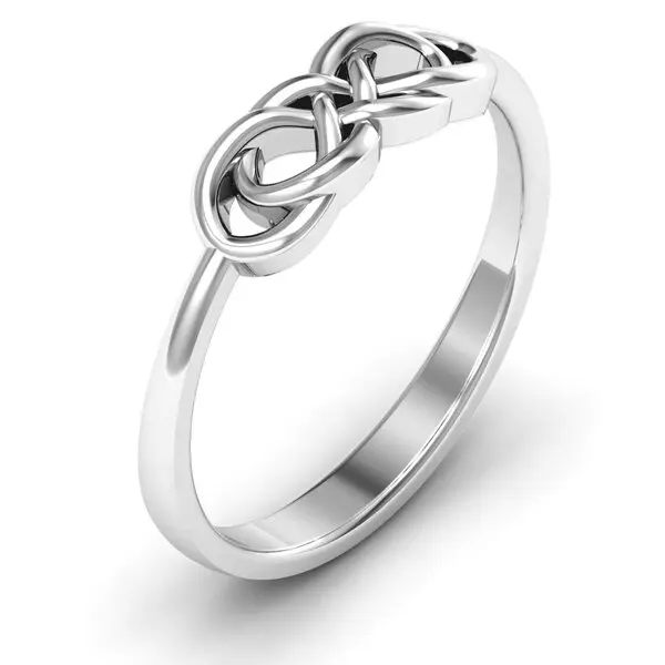 Jewlr Infinity Knot Ring