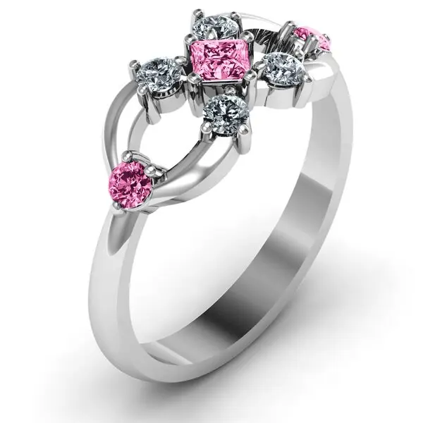 Jewlr Princess Center Infinity Ring