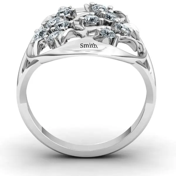 Jewlr Oval Family Tree Ring