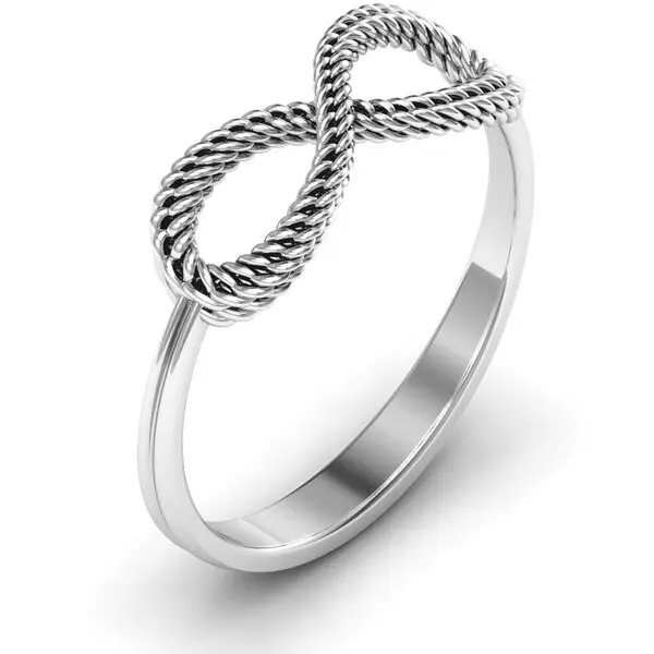 Jewlr Braided Infinity Ring