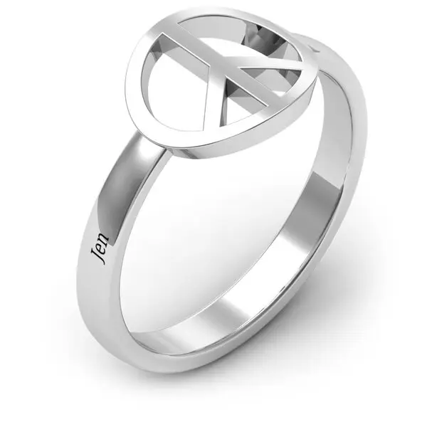 Jewlr Shanti Peace Ring