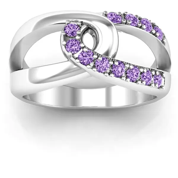 Jewlr Infinity Embrace Ring