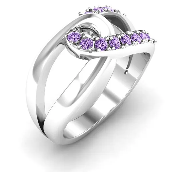 Jewlr Infinity Embrace Ring