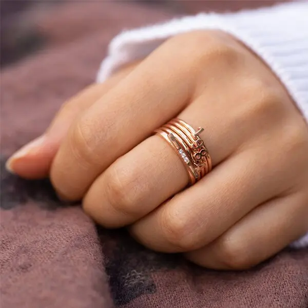 Jewlr Stacking Number Ring