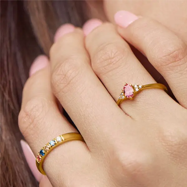 Jewlr 3 11 Gemstone Affinity Ring