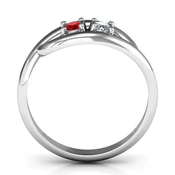 Jewlr Perfect Pair Couple's Ring