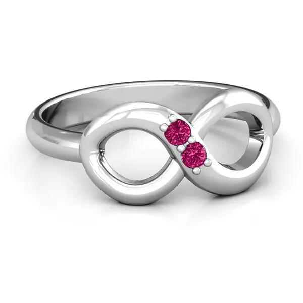 Jewlr Twosome" Infinity Ring