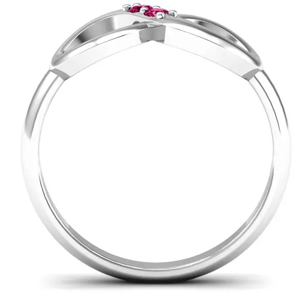 Jewlr Twosome" Infinity Ring