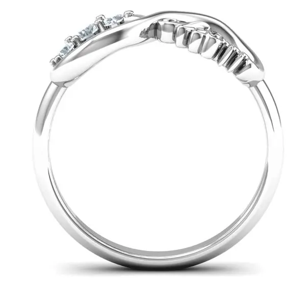 Jewlr Mom's Infinite Love With Stones Ring