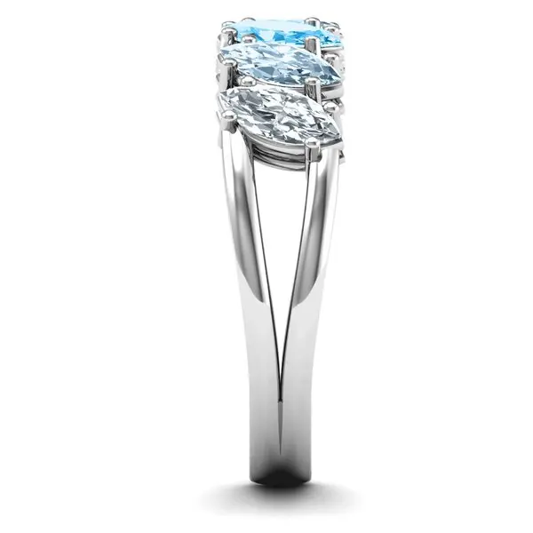 Jewlr Angled Marquise Ring