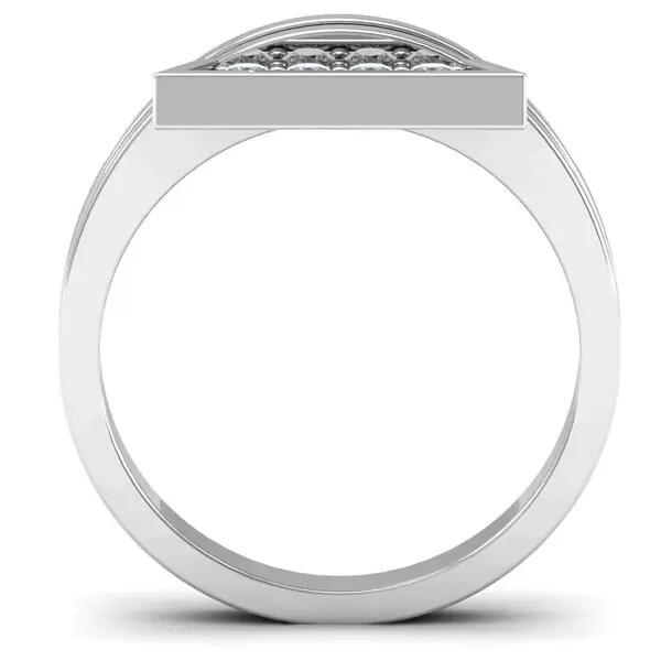 Jewlr Triangle Of Glam Geometric Ring