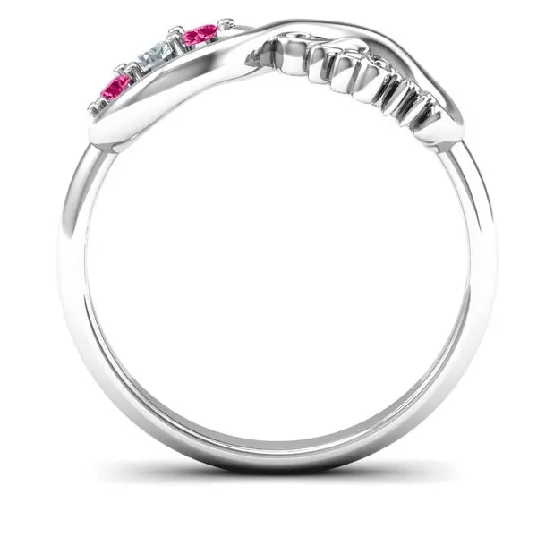 Jewlr Mum's Infinite Love With Stones Ring