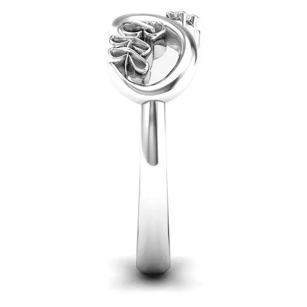 Jewlr Bff Friendship Infinity Ring With 2 7 Stones