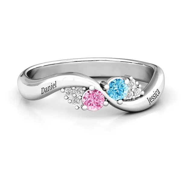 Jewlr Everyday Dream Ring With Shoulder Accents