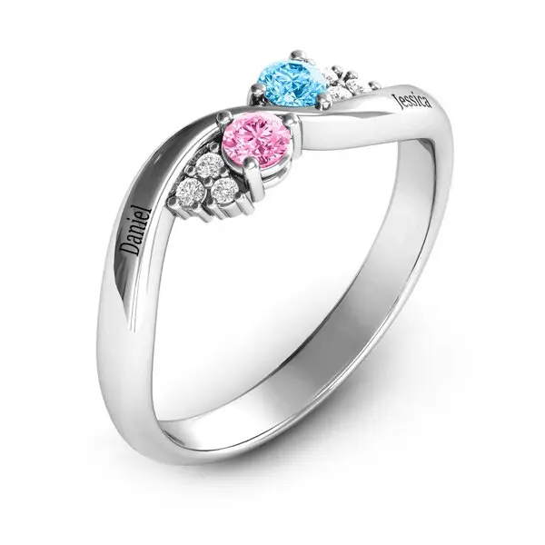 Jewlr Everyday Dream Ring With Shoulder Accents