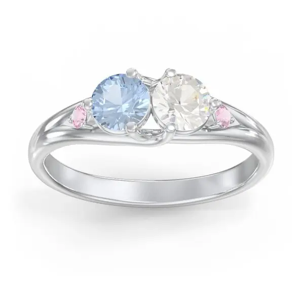 Jewlr Darling Duo Double Gemstone Ring