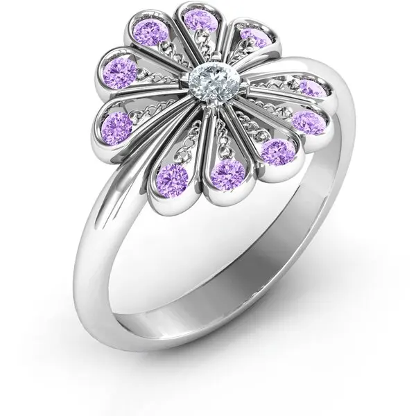Jewlr Pretty As A Peacock Ring