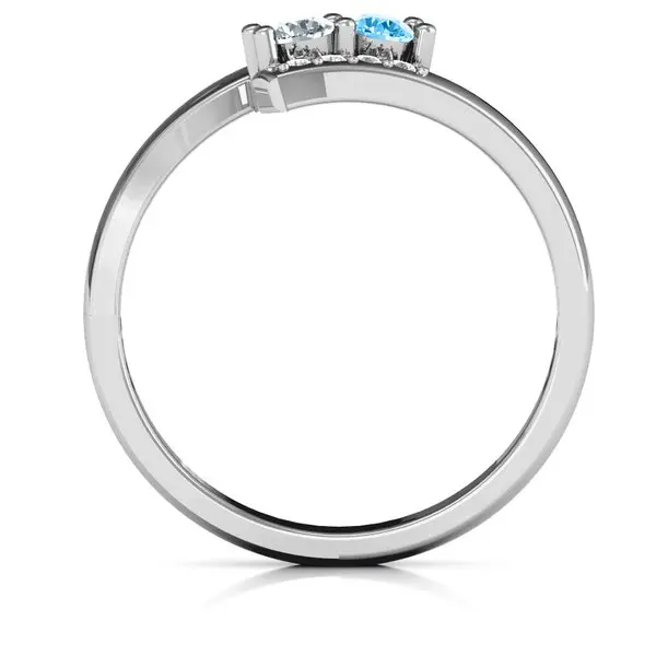 Jewlr Must Be Love Two Stone Ring
